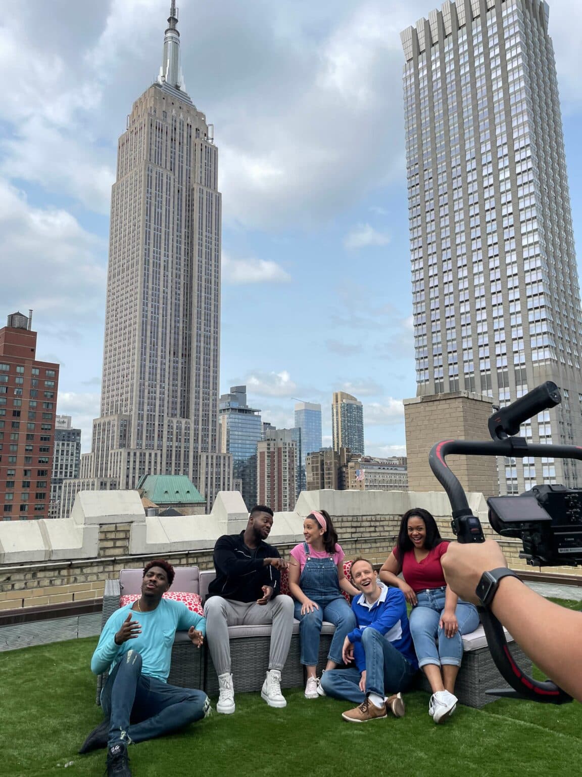 Lights, Camera, Littles! Ms. Rachel Takes NYC Rooftop by Storm